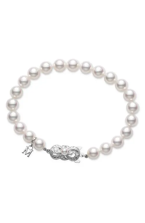 Mikimoto Essential Elements Bracelet - White Gold/pearl