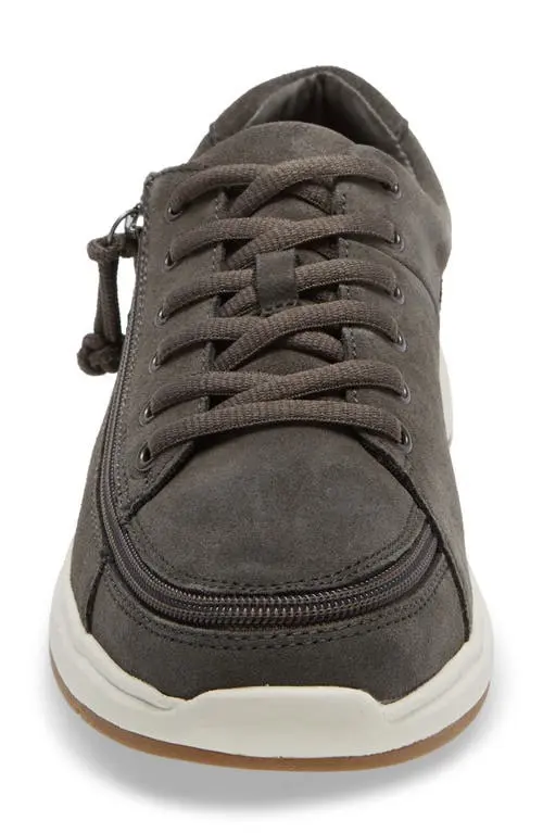 BILLY FOOTWEAR Comfort Low Zip Around Sneaker - Grey