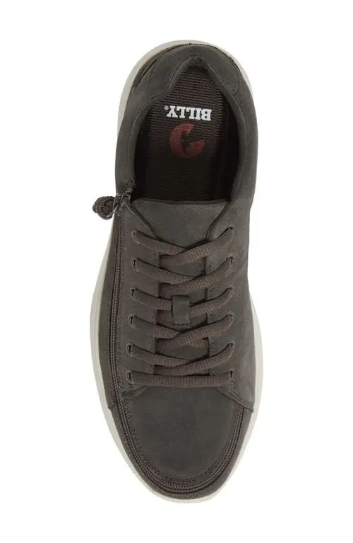 BILLY FOOTWEAR Comfort Low Zip Around Sneaker - Grey
