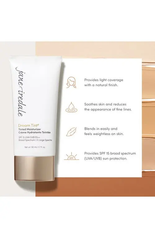 Jane Iredale Dream Tint Moisture Tint Broad Spectrum Spf 15