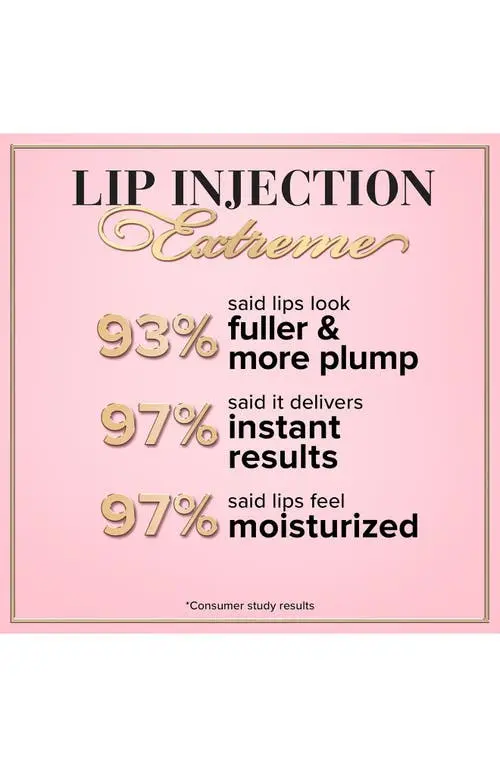 TOO FACED Lip Injection Extreme Lip Plumper Gloss - Original Clear