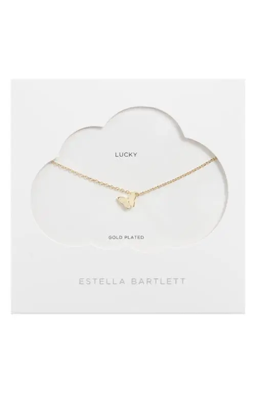 Estée Lauder Lucky Butterfly Pendant Necklace