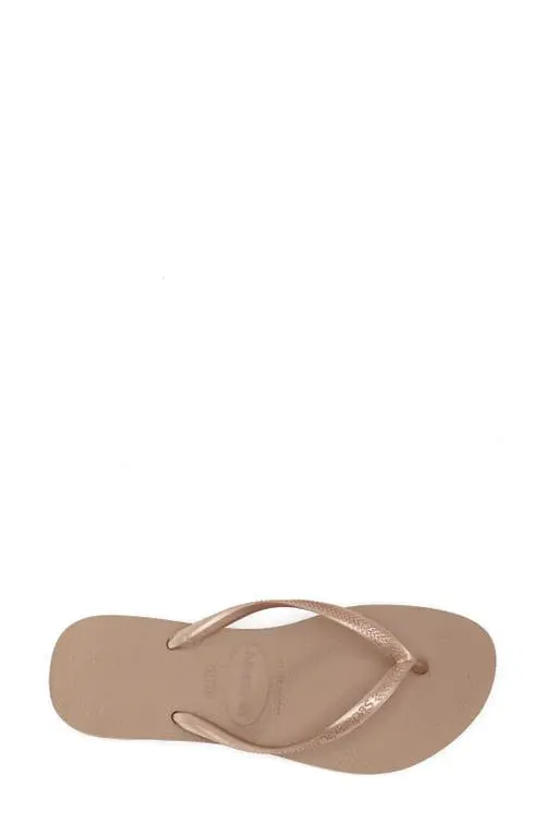Havaianas Slim Flip Flop - Rose Gold