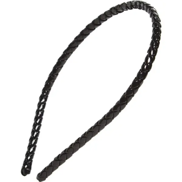 L. Erickson Braided Headband - Black