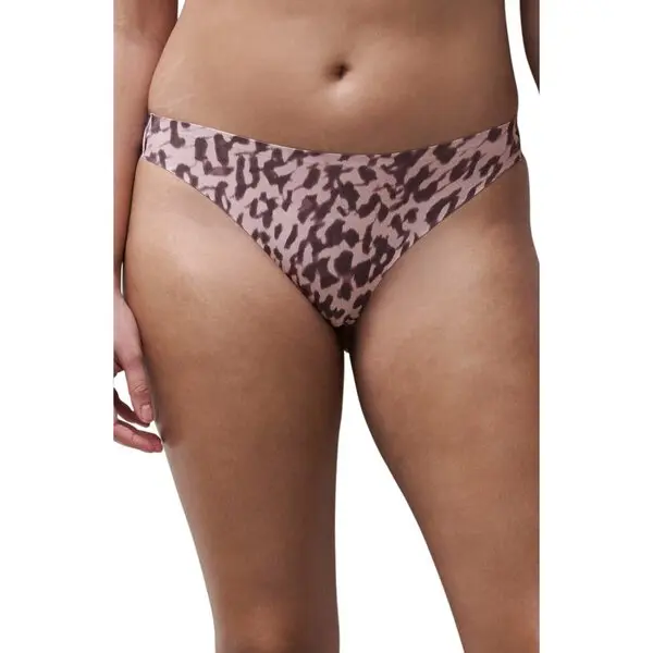 Chantelle Soft Stretch Thong - Blurry Panther