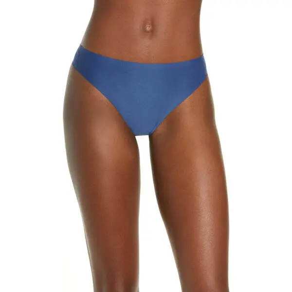 Chantelle Soft Stretch Thong - Ceramic Blue-93