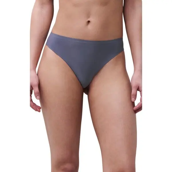 Chantelle Soft Stretch Thong - Slate Grey