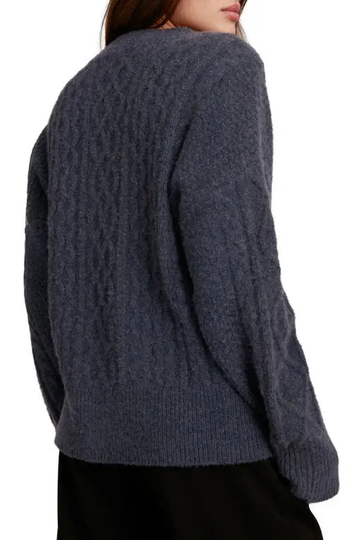 FAVORITE DAUGHTER Oversized Cable-knit Sweater