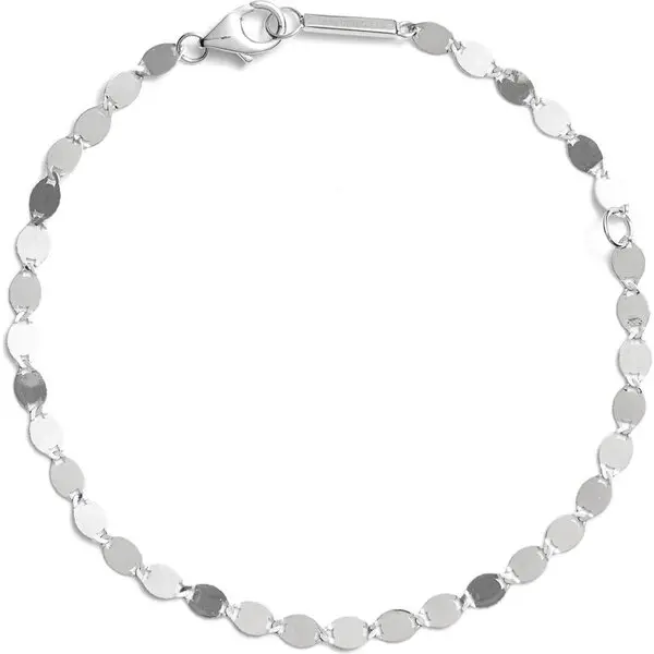 Lana Jewelry 14k Gold Link Bracelet - White Gold