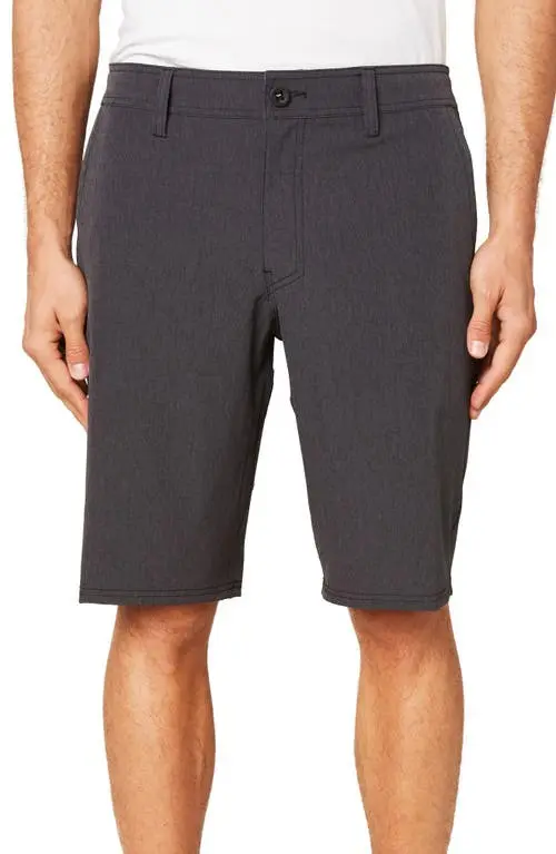 O'Neill Reserve Heather Hyperfreak Hybrid Shorts - Black