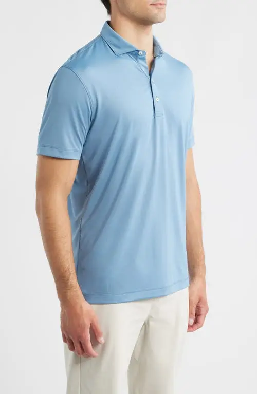 Johnnie-o Birdie Classic Fit Performance Polo - Carbon Fiber