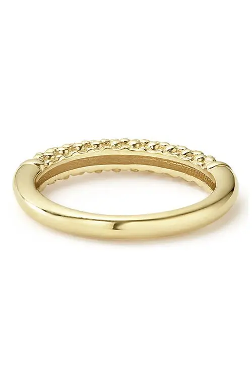 Lagos 18k Caviar Ring