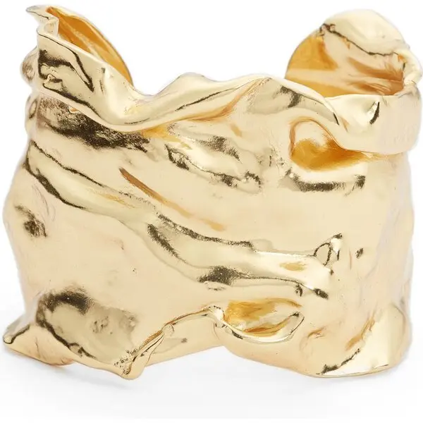KARINE SULTAN Sculptural Cuff - Gold