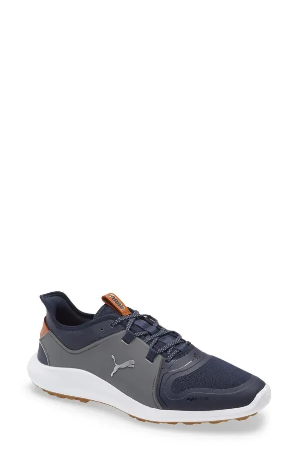 Puma Ignite Fasten8 Waterproof Golf Shoe In Blue/ White - 42  display picture 1