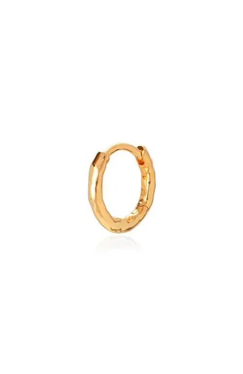 Monica Vinader Ziggy Huggie Hoop Earring - Gold