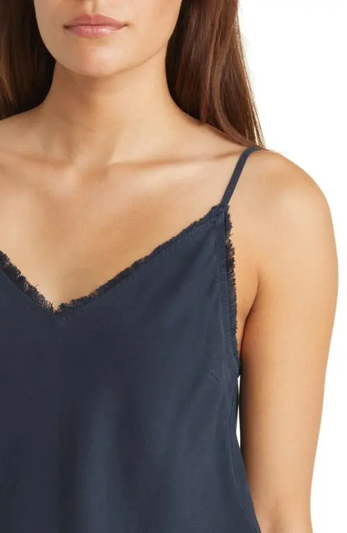 Bella Dahl Frayed Edge Camisole - Endless Sea