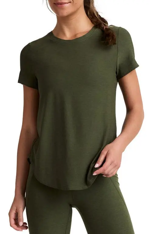 Beyond Yoga Short-sleeve T-shirt - Beyond Olive Heather