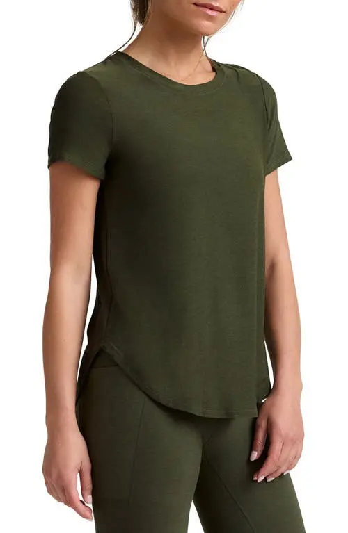 Beyond Yoga Short-sleeve T-shirt - Beyond Olive Heather