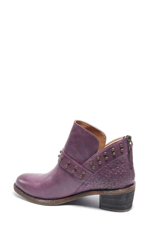 HALSA FOOTWEAR Melania Bootie - Dark Purple