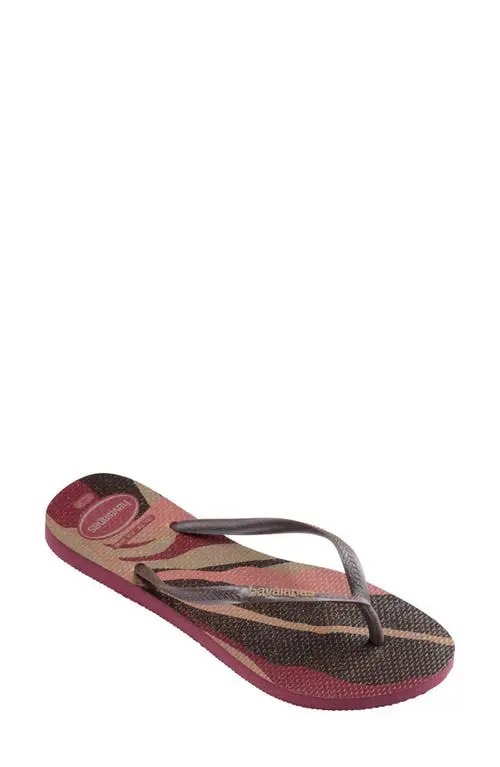 Havaianas Slim Palette Flip Flop - Amaranth
