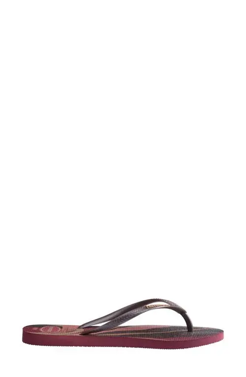Havaianas Slim Palette Flip Flop - Amaranth