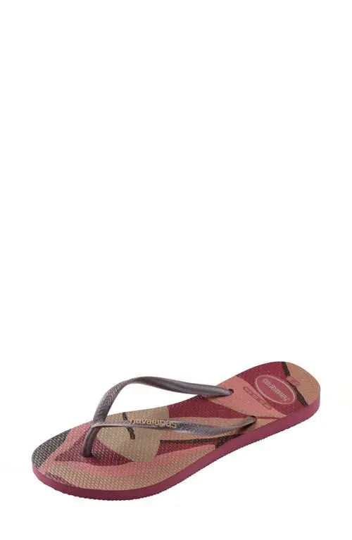 Havaianas Slim Palette Flip Flop - Amaranth