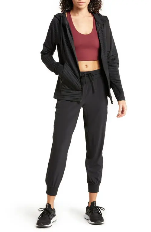 Zella Zen Ottoman Full Zip Hoodie