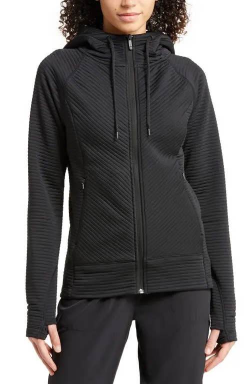 Zella Zen Ottoman Full Zip Hoodie