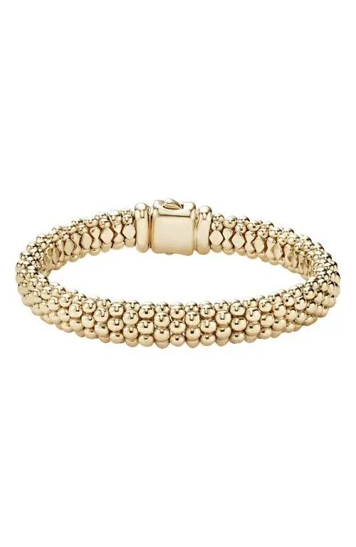 Lagos Caviar Rope Bracelet - Gold