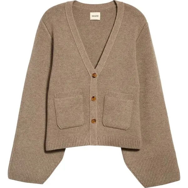 Khaite Cashmere Cardigan - Barley