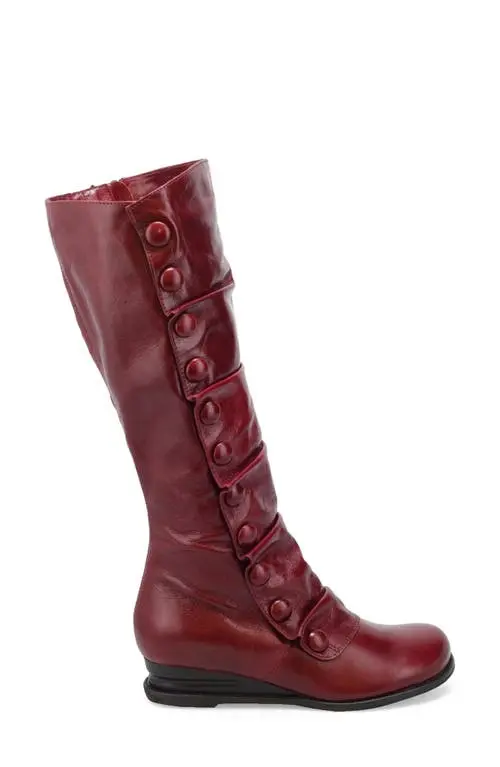 Miz Mooz Bobbie Mid-calf Boots - Ruby