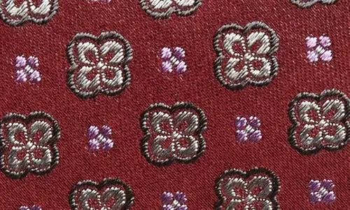 Eton Geometric Silk Neck Tie
