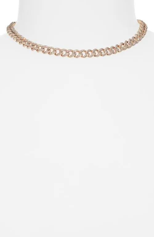 Shay Medium Pavé Diamond Link Necklace