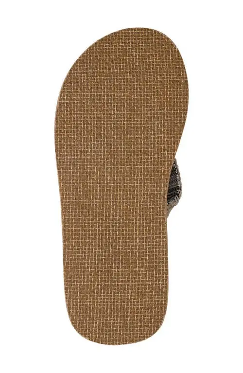 Sanuk Fraid Not Flip Flops - Natural