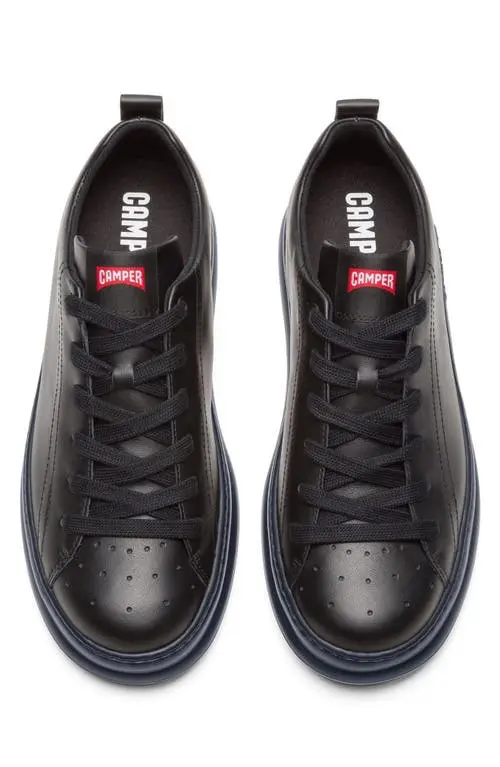 Camper Runner Leather Sneaker - Black/navy