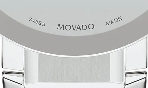 Movado Sapphire Bracelet Watch - Silver
