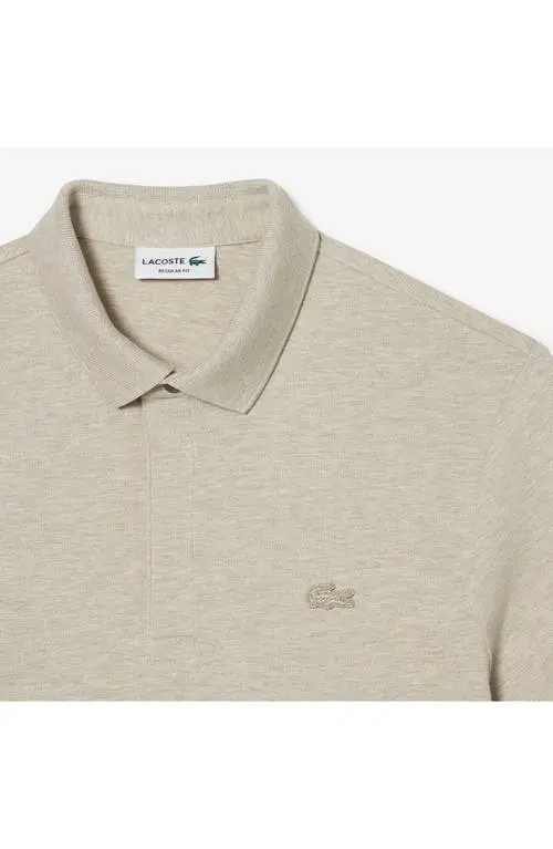 Lacoste Paris Regular Fit Stretch Polo - Heather Wicker