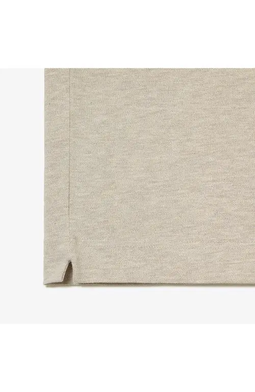 Lacoste Paris Regular Fit Stretch Polo - Heather Wicker