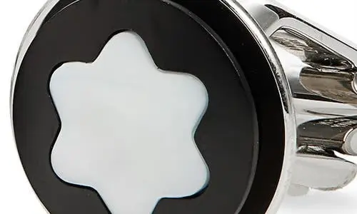 Montblanc Star Cuff Links - Silver Metallic