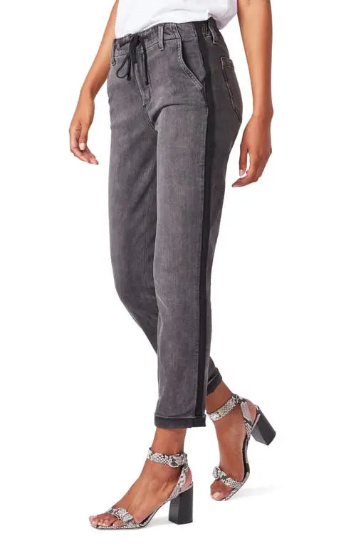 Paige Christy Drawstring High Waist Denim Pants