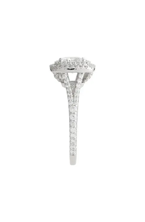 Lafonn Double Halo Simulated Diamond Ring