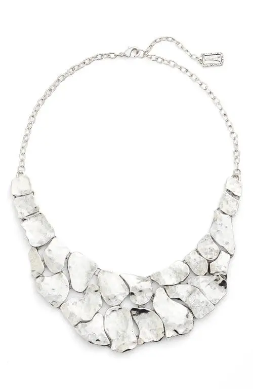 KARINE SULTAN Alice Statement Necklace - Silver