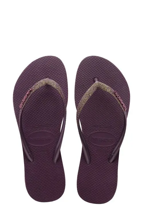 Havaianas Slim Sparkle Flip Flops