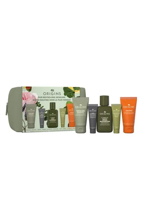 ORIGINS Bestsellers 6-piece Travel & Moisturizing Set $99 Value - No Color
