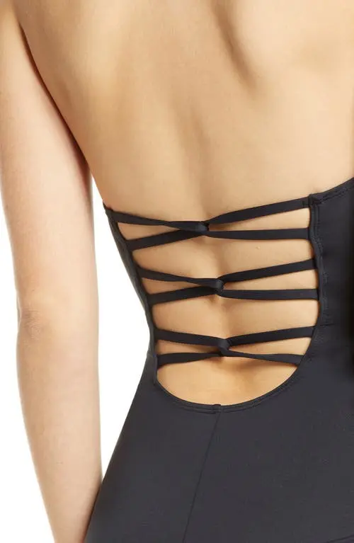 La Blanca Halter One-piece Swimsuit