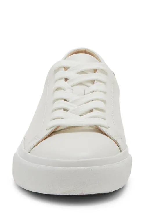 Lucky Brand Darleena Leather Lace Up Sneakers