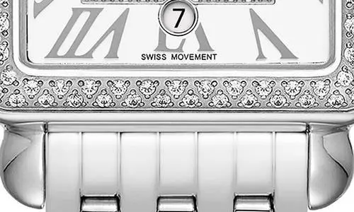 Michele Deco Madison Diamond Bracelet Watch - Silver