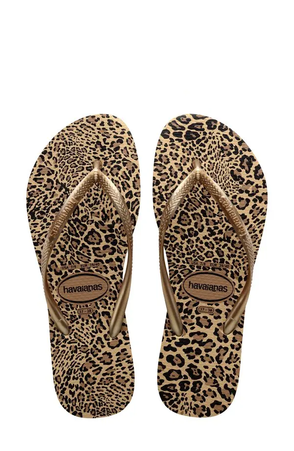 Havaianas Slim Animal Print Flip Flop