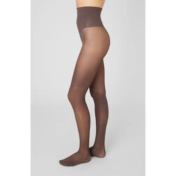 Swedish Stockings Svea Premium Opaque Tights - Dark Brown