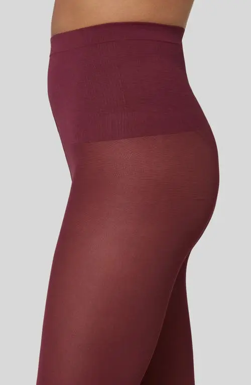 Swedish Stockings Svea Premium Opaque Tights - Deep Red
